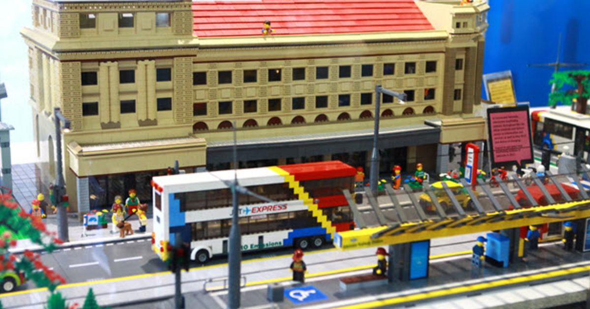 Adelaide urban planners use Lego to help build a hi-tech future