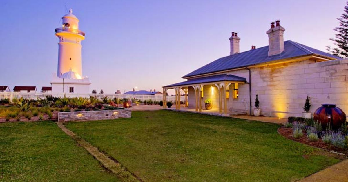 Historic lighthouse cottage on the market