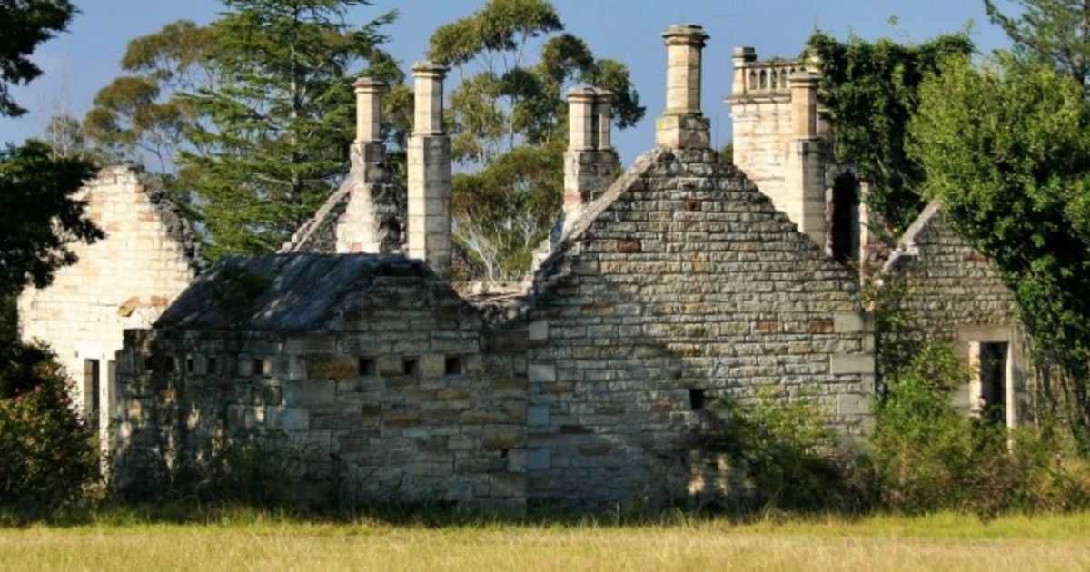 Crumbling castle in Faulconbridge yours for $1 million