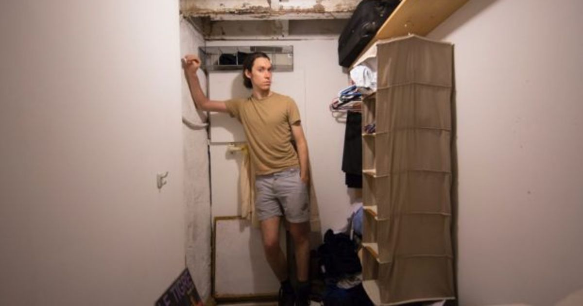 The man renting one of the world’s smallest properties: a crawl space ...