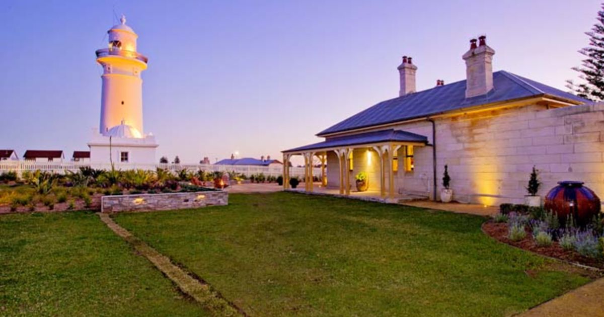 Historic lighthouse cottage on the market