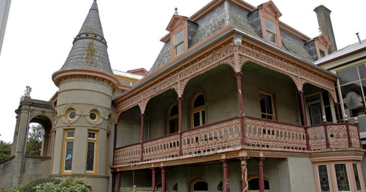 Mansion built on gold goes on sale