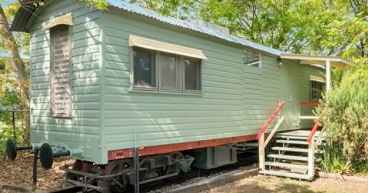 Ipswich home with a converted train carriage on track to drive buyers