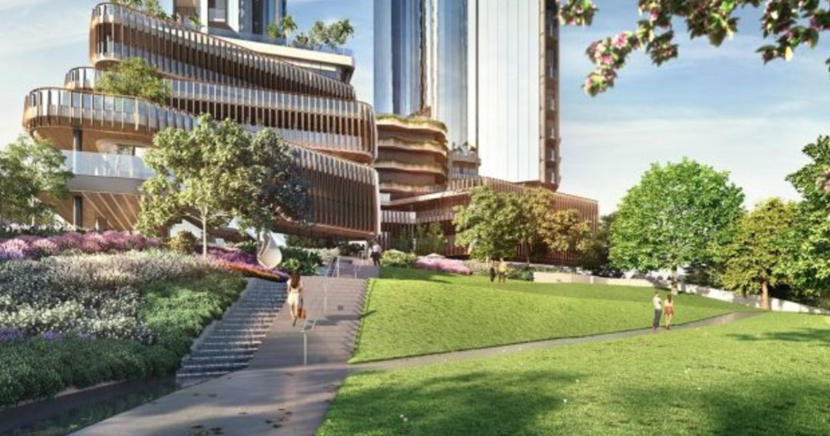 Melbourne Square development brings European-style public park to Southbank