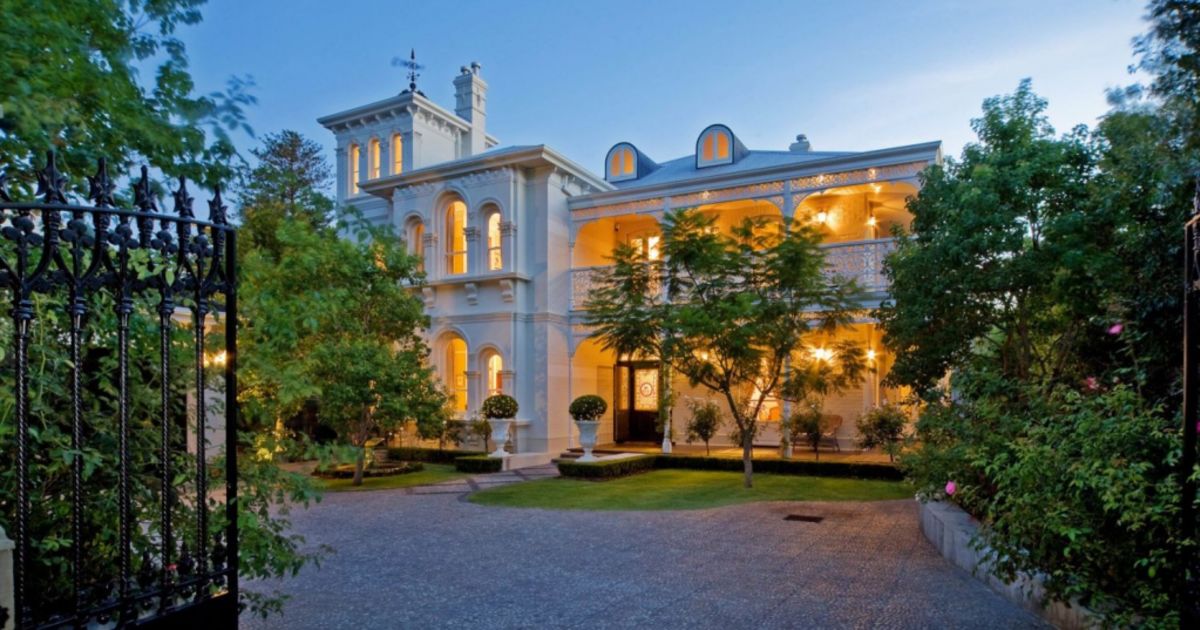 Perth house designed to look like authentic period mansion lists for $8m+