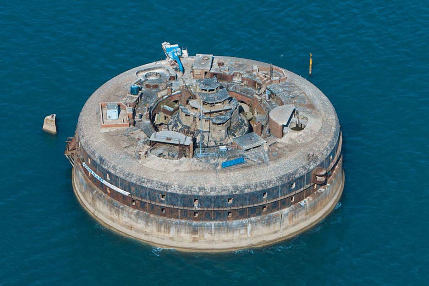 19th-century English sea forts turned into luxury accomodation