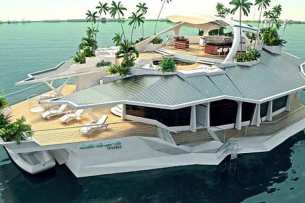 Just what every billionaire needs: a $6.4m man-made island