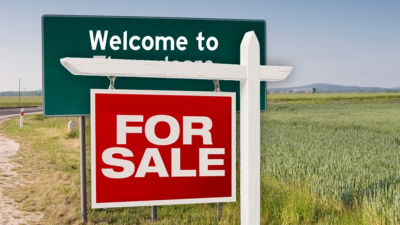 Be your own mayor: Six towns for sale right now