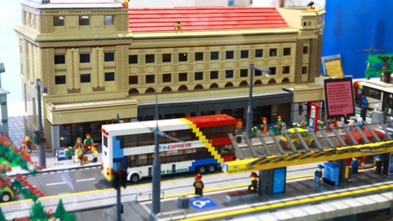Adelaide urban planners use Lego to help build a hi-tech future