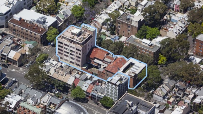 Large development site in Darlinghurst hits the market