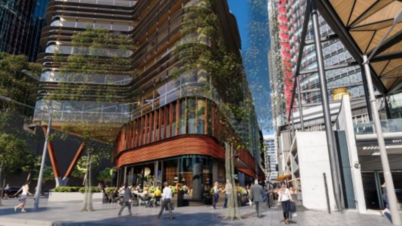 WeWork takes whole office building at Sydney's Barangaroo
