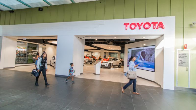 Car retailers are the new mall tenants