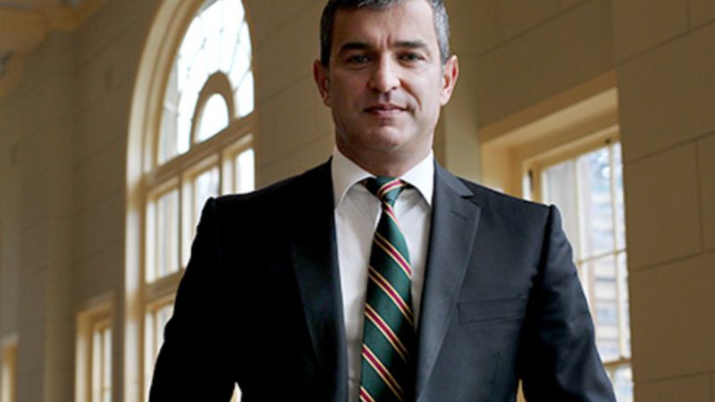 Retail boss has a spring in his step