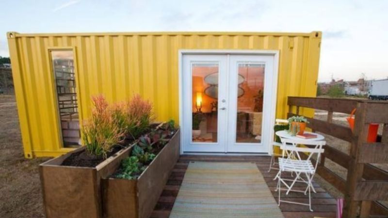 Living in a box: homes made from shipping containers