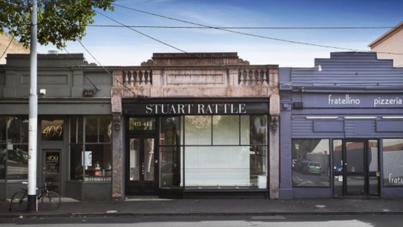 Stuart Rattle's shop and home sold at auction