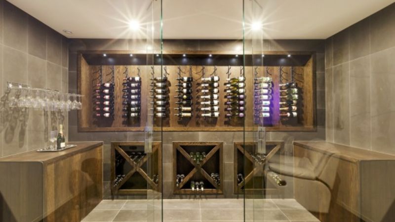 Raising a glass to the five best home wine cellars