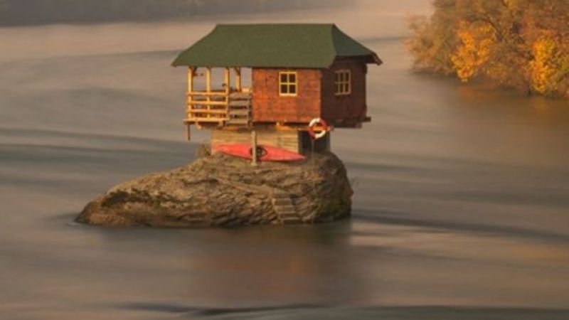 These isolated houses are perfect for introverts