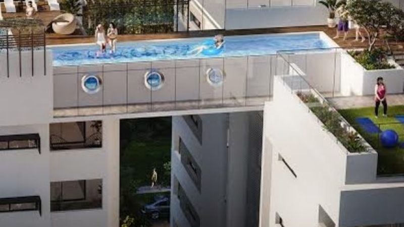 Brisbane developer designs Australia's first residential suspended pool