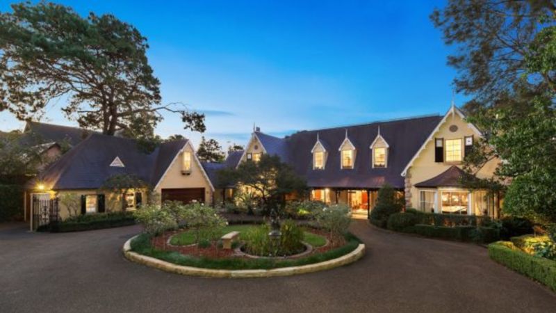 Upper North Shore house price record toppled by $12 million Warrawee sale