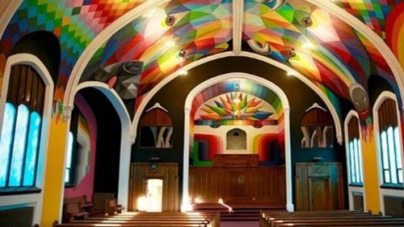 The colourful reinvention of a 100-year-old US church
