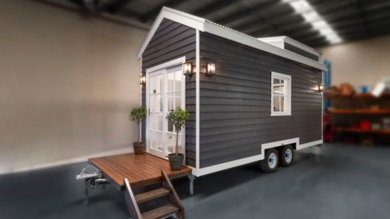 Tiny houses to go under the hammer in Melbourne for the first time