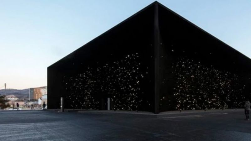 Take a look at the Hyundai Pavillion, the darkest building on earth