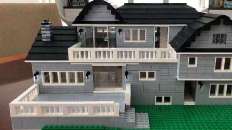 'Pieces of art': You can now have a Lego replica made of your home