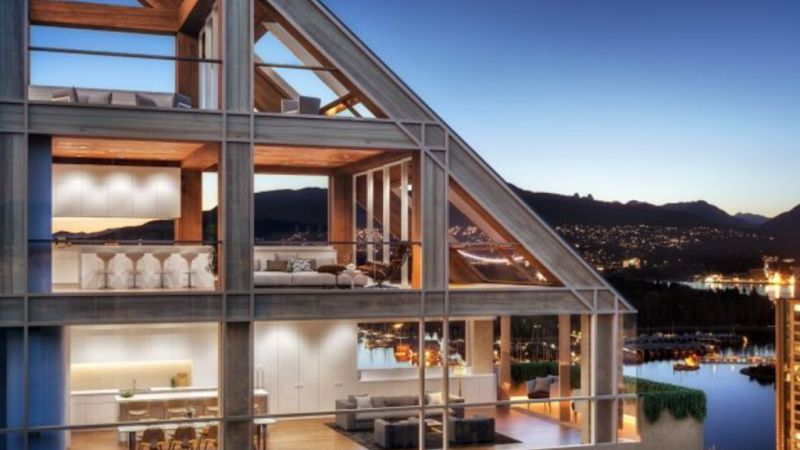 The triangular wooden tower in Vancouver that will smash a world record