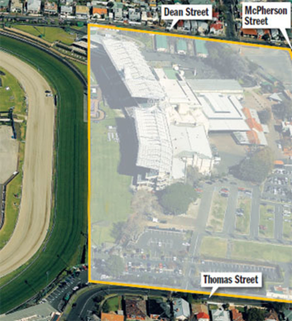 High-rise plan for racecourse