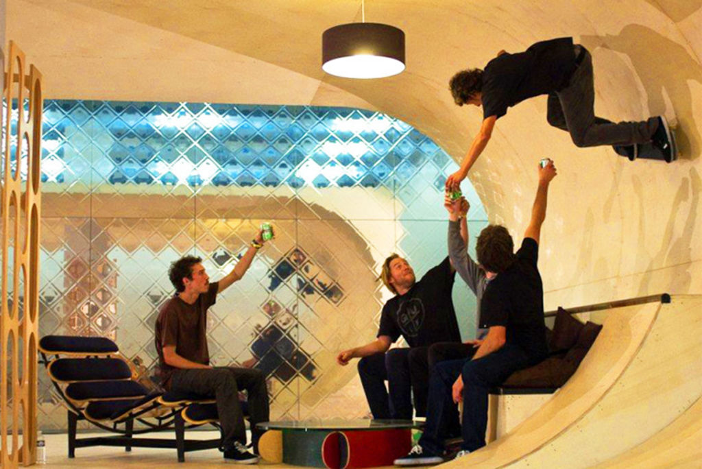 House designed for skating … inside