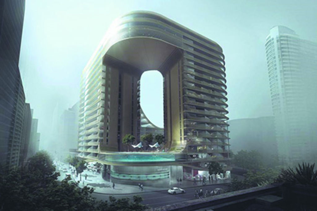 Green Square tower unveiled