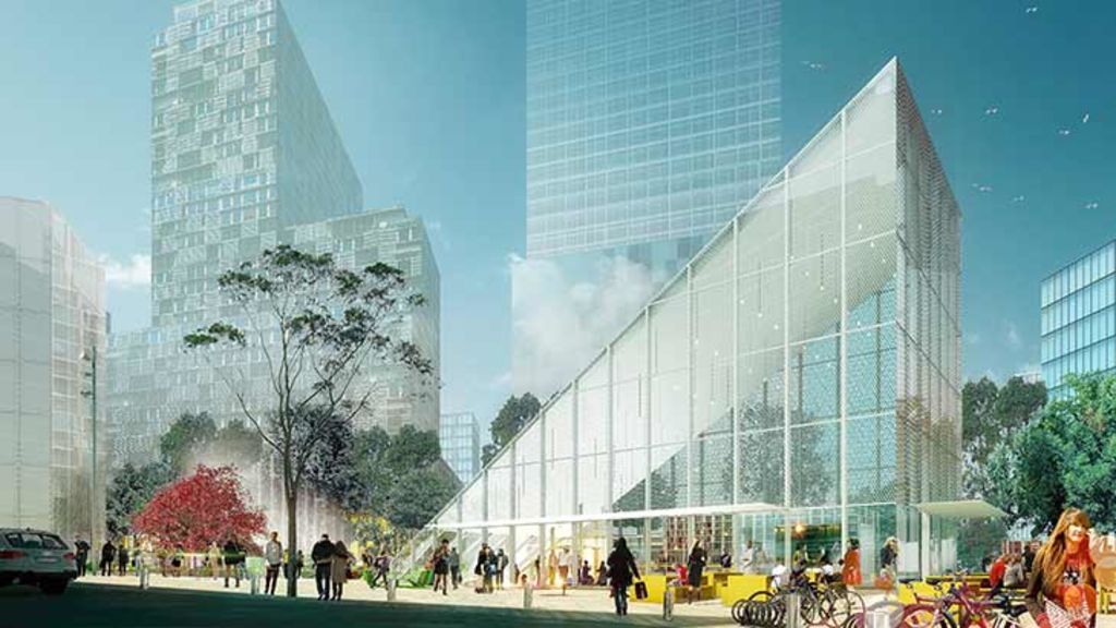 Green Square tower unveiled