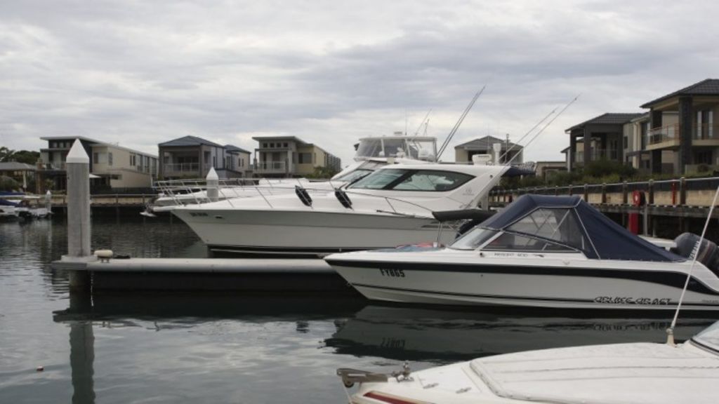 Multi-level homes at Martha Cove