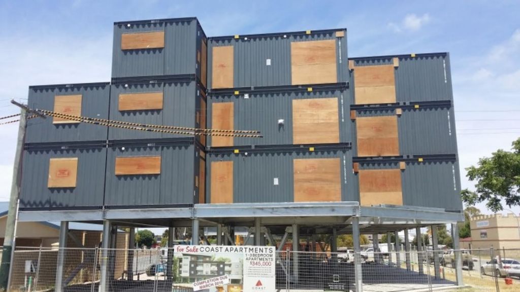 Modular apartments stack up