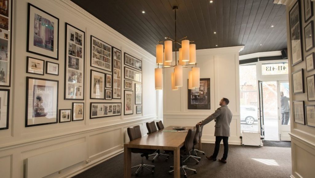 South Yarra office, apartment scene of interior designer Stuart Rattle ...