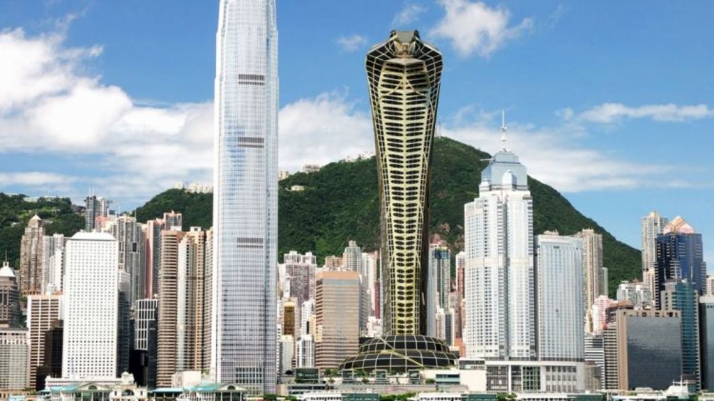 Russian designer unveils Asia Cobra Tower concept