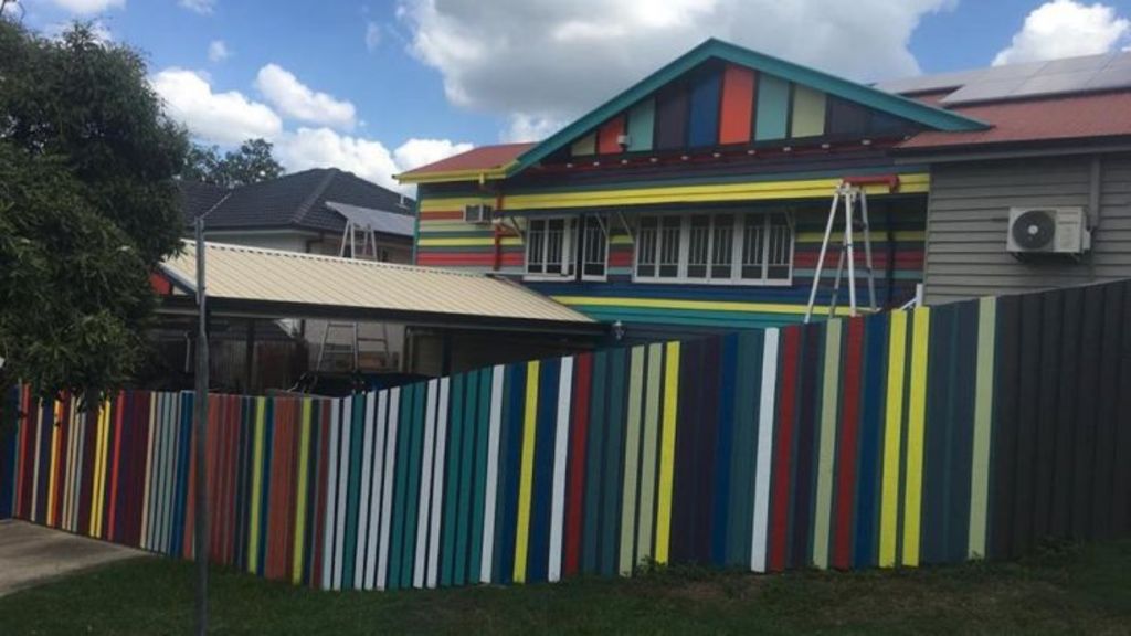 Brisbane’s most colourful house to raise awareness of depression