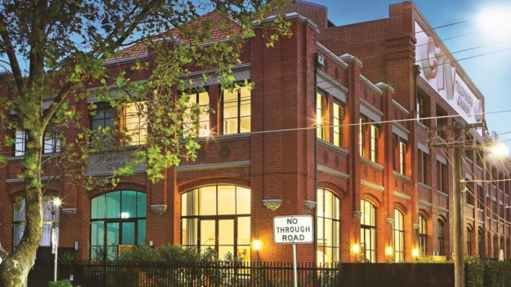 Home sweet TV studio, inside the old Channel Nine headquarters, is the ...