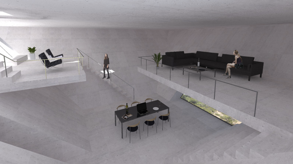 Japanese architecture firm TNA unveils designs for inverted pyramid house