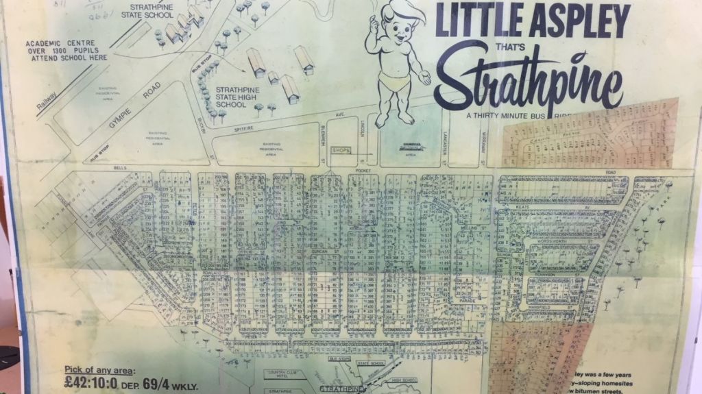 How Brisbane land was advertised for sale in the 1960s