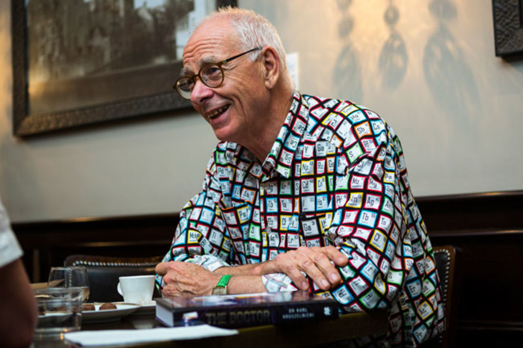 A coffee with the 'irrationally happy' Dr Karl Kruszelnicki
