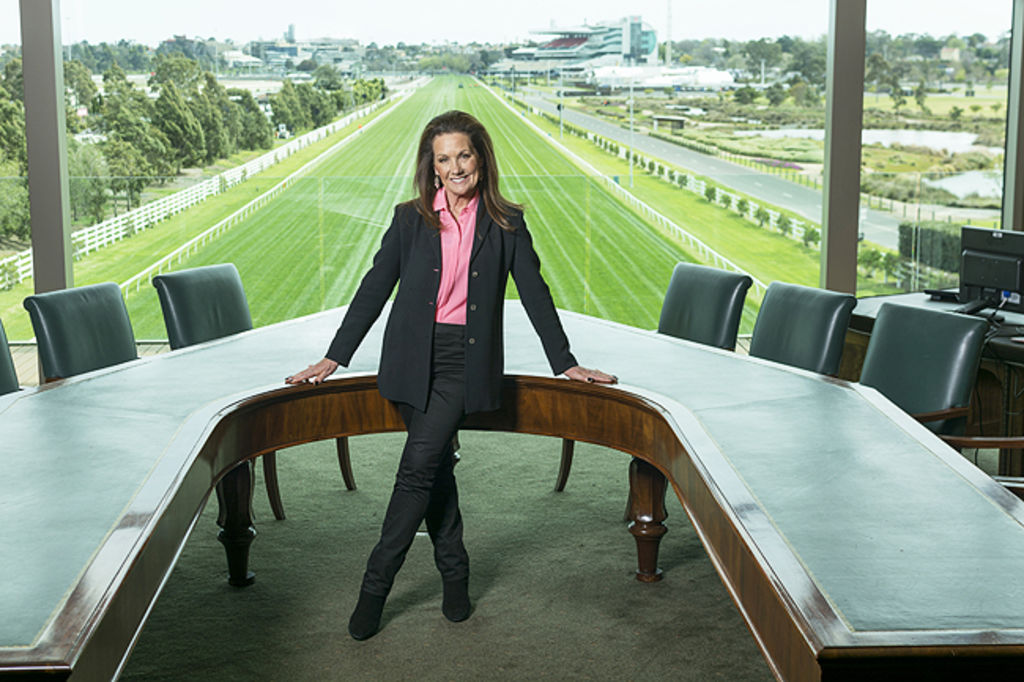 VRC chair Amanda Elliott has smashed through racing's glass ceiling