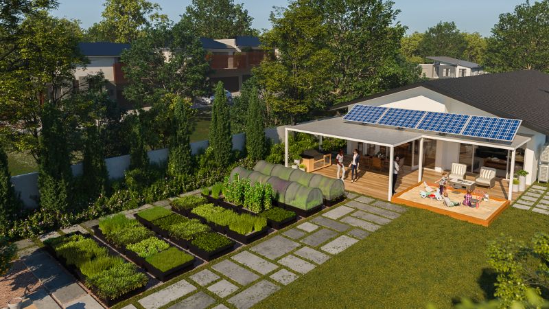 The house of the future: Super-sustainable with room to grow your food