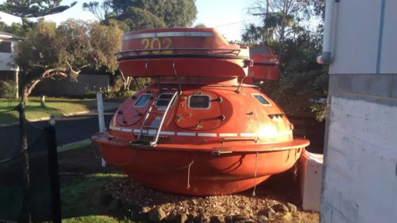 Pair of rescue pods could be repurposed into unique tiny house
