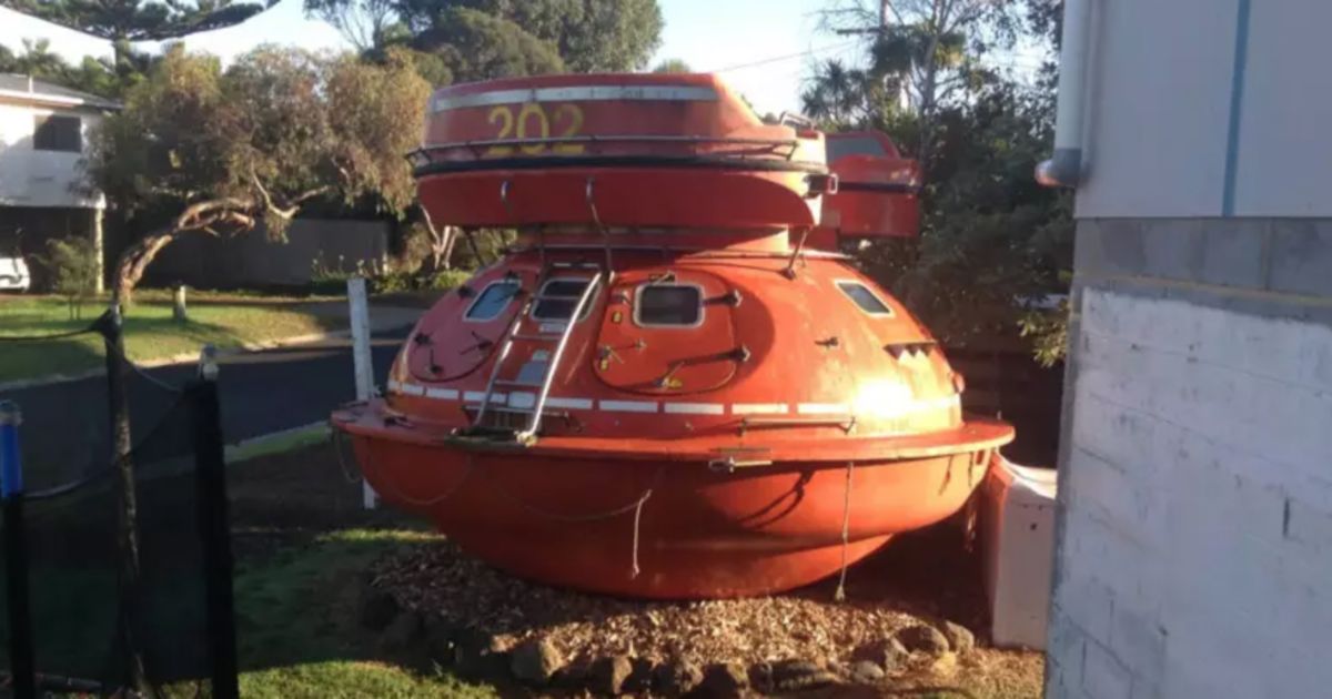 Pair of rescue pods could be repurposed into unique tiny house