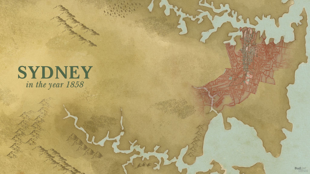 Maps of Sydney show how the city changed in 250 years since colonisation