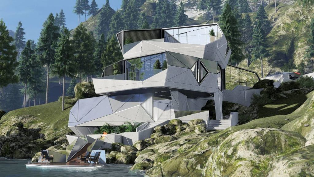 Architect designs bunker house for a post-apocalyptic future