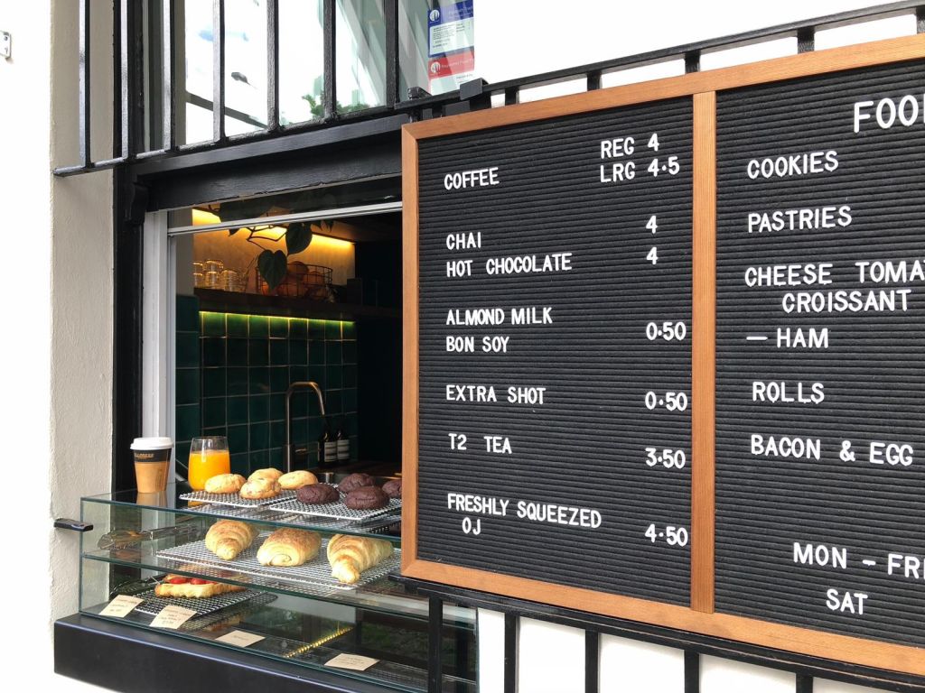 Meet the family who run a cafe from their lounge room window