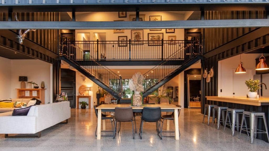House built from 12 shipping containers fetches top dollar