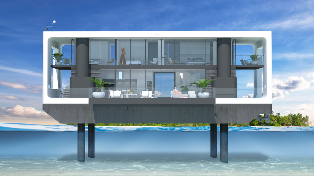 Miami-based company floats multimillion-dollar water-borne houses to ...